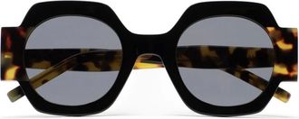 Kaleos Femme, Accessoires, Noir, Taille: 50 MM Cabana 001 Lunettes de soleil