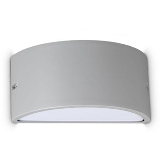 Ideal Lux Ideal Lux REX Applique murale ext&eacute;rieure grise, &eacute;clairage indirect, 1 x E27 IP44