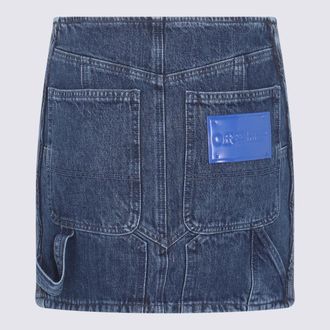 Off-white Womens Skirts Blue _co