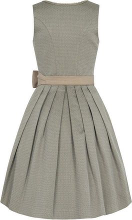 N&uuml;bler Trachtenkleid Midi Dirndl Flavienne in Sand von N&uuml;bler - Rockl&auml;nge 60 cm