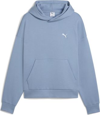 Puma Herren Wardrobe ESS Boxy Hoodie S, Cool Blue