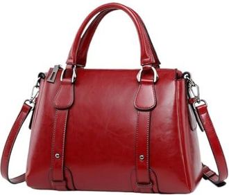 Generic Compatible avec les sacs &agrave; main et porte-documents bandouli&egrave;re &eacute;paule vers dos for femmes(Red)