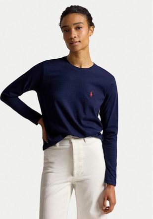 Polo Ralph Lauren Bluse 211B14604005 Dunkelblau Regular Fit