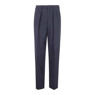 Tom Ford Gef&uuml;tterte Wollhose - - Trousers - Herren - Schwarzk - L
