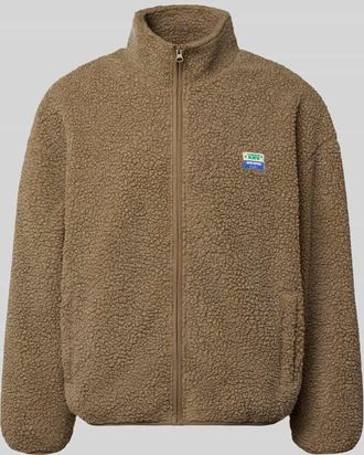 American Vintage Sweatjacke mit Logo-Patch Modell HOKTOWN