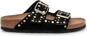Birkenstock Femme, Chaussures, Noir, Taille: 35 EU Arizona Rivet