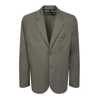 Harris Wharf London Beiger Blazer - - Jackets - Herren - Gr&uuml;n - L
