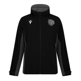 Macron Barbarians 24/25 Softshelljacke f&uuml;r Herren (Schwarz/Wei&szlig;)