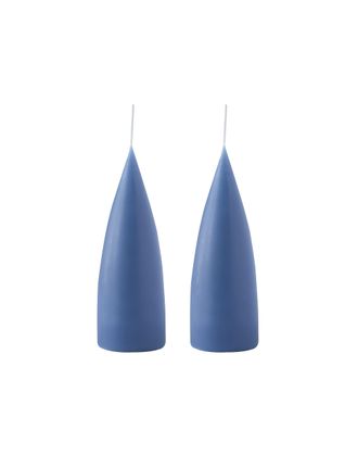 Kunstindustrien Stumpenkerzen, Hergestellt in Dänemark, 43 Farben verfügbar, Kegel Kerze, Durchgefärbte Stumpenkerze lange Brenndauer von 15 Stunden, Kerzen Deko, 2 S