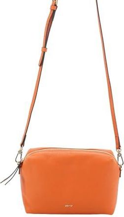 Abro Cuir sac &agrave; &eacute;paule bandouli&egrave;re Leather Agave Crossbody Bag Kaia Orange