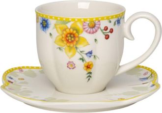 Villeroy & Boch Spring Awakening Kaffeetasse mit Untertasse 2tlg