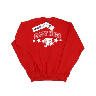 Disney Herren High School Musical The Musical Wildcat Sterne Sweatshirt (rot)