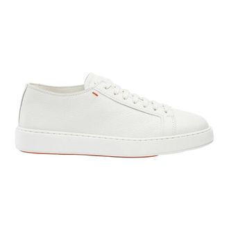 Santoni Homme, Chaussures, Blanc, Taille: 40 EU Baskets de V&eacute;lo pour Homme