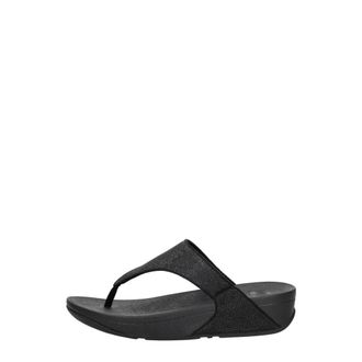 FitFlop Femme, Chaussures, Noir, Taille: 41 EU Lulu Shimmerglitz Toe-Post