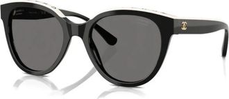 Chanel 1656T8 Sonnenbrille - - Accessories - Damen - Schwarzk - 54 MM