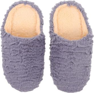 Hemoton Pantoufles Int&eacute;rieur Antid&eacute;rapantes Silencieuses Unisexes Semelle Souple Ergonomique Confort Chaud pour Automne Hiver Adapt&eacute;es Sols Lisses et Salle de