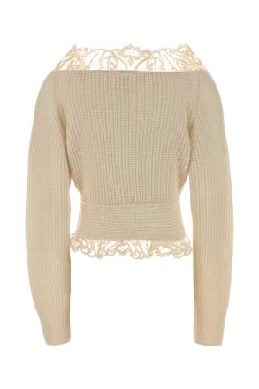 Ermanno Scervino Manica Sweater - Beige