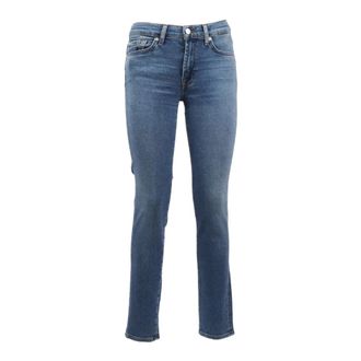 7 For All Mankind Roxanne Jeans - - Jeans - Damen - Blau - W31