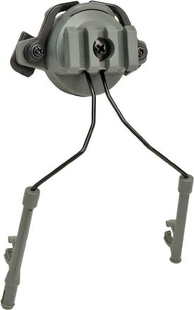 BESPORTBLE Helm Headset Adapter Arc Rail Adapter Aufh&auml;ngung Kopfh&ouml;rer Halterung Jagd Ohrensch&uuml;tzer Unterst&uuml;tzung Aufs&auml;tze Zubeh&ouml;r 19-21 Mm (Gr&uuml;n)