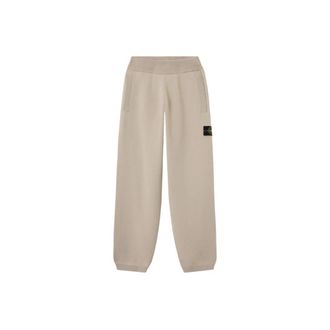 Stone Island Stretch Wool Joggers - - Trousers - Herren - Beige - XS