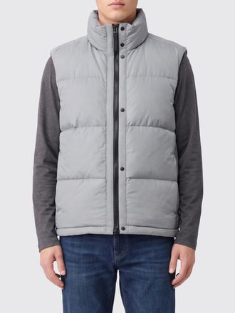 Stone Island Gepolsterte, wasserabweisende Weste von aus Cordura-Nylon mit Trichterkragen