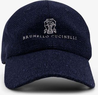 Brunello Cucinelli Silk, linen and wool hat - BRUNELLO CUCINELLI - gender_Man