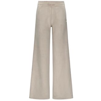 K-Way Femme, Pantalons, Beige, Taille: 42 FR Jenny Velours Polaire