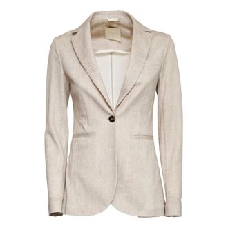 Circolo 1901 Blazer monopetto - - Jackets - Damen - Beige - 2XS