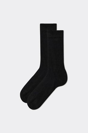 Calzedonia Kurze Herrensocken Mit Wolle Und Baumwolle Schwarz