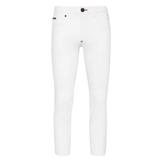 Philipp Plein Skinny-cut Denim Jeans - - Jeans - Herren - Wei&szlig; - W38