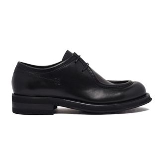 Fabi Homme, Chaussures, Noir, Taille: 42 EU Mocassins en Cuir &agrave; Lacets
