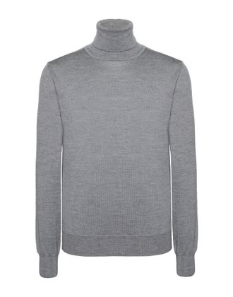 8 by YOOX MERINO WOOL ESSENTIAL ROLL-NECK SWEATER
