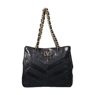 Valentino Garavani Femme, Sacs, Noir, Taille: ONE Size Laseine Shopping Bag