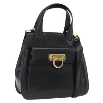 Ferragamo Sac &agrave; main Pre-owned - Femme - Pre-owned - Noir - Taille: ONE Size