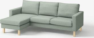 IKEA SALTSJ&Ouml;BADEN 3er-Sofa mit R&eacute;camiere
