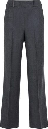 PESERICO Pantalon droit - Femme - Pantalons - Gris - Taille: 36 FR