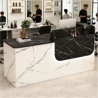 Generic LED-Lichtleiste f&uuml;r die Schublade der Rezeptionstheke Rezeptionstresen mit Theke Rezeptionstisch mit Stauraum Kassentresen f&uuml;r B&uuml;ro Einzelhandel Lobby