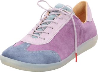 Think Damen Nature chromfrei gegerbte nachhaltige Halbschuhe, Denim/Kombi 8000