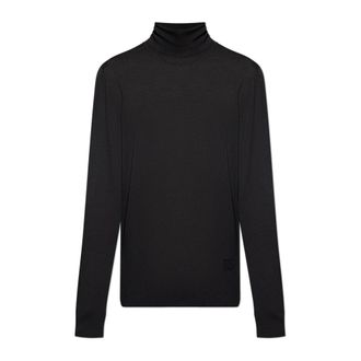 Dolce & Gabbana Wollrollkragen - - Knitwear - Herren - Schwarzk - XL