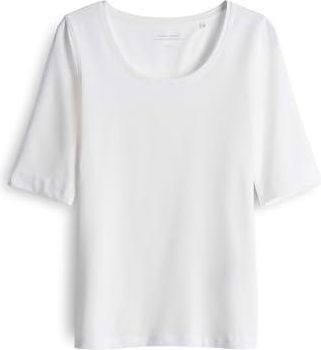 OPUS Daily F T-Shirt, Blanc (White 010), 42 (Taille Fabricant: 40) Femme