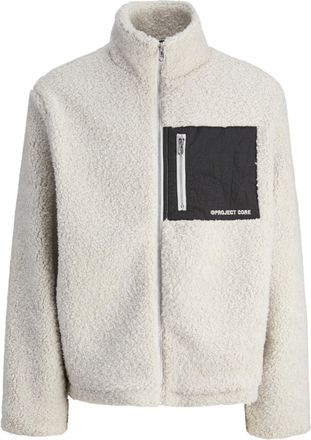 Jack & Jones Herren Jcocover Teddy Jacket, Vapor Blue, l