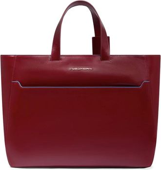 Piquadro Femme, Sacs, Rouge, Taille: ONE Size Blue Square Tote