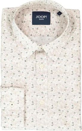 Joop Herren Hemd beige gemustert