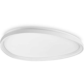 Ideal Lux Gemini 81 cm integrierte, halbb&uuml;ndige LED-Einbauleuchte, wei&szlig;, 5400 lm, 3000 k - Ideal Lux