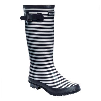 Regatta Fairweather II verstellbare Damen-Gummistiefel aus natürlichem Gummi mit Baumwollfutter