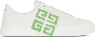 Givenchy baskets City Sport &agrave; logo imprim&eacute; - Blanc