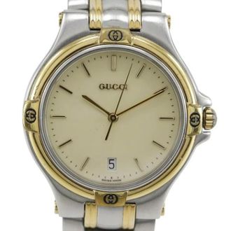 Gucci Montre 9040M en acier inoxydable doccasion - Homme - Pre-owned - Multicolore - Taille: ONE Size