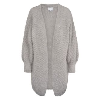 Americandreams Tenna Cardigan - - Knitwear - Damen - Grau - L/XL