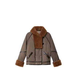 Isabel Marant Olinka Faux-fur Jacket