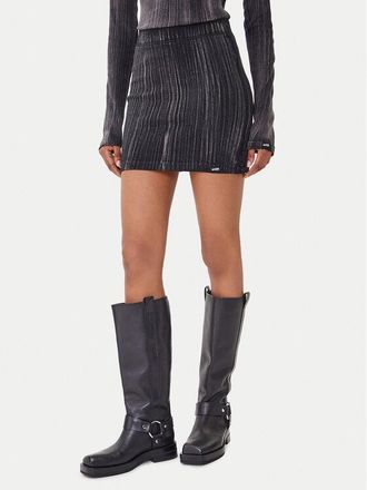 Guess Minirock W5BD1H KCTT1 Grau Slim Fit